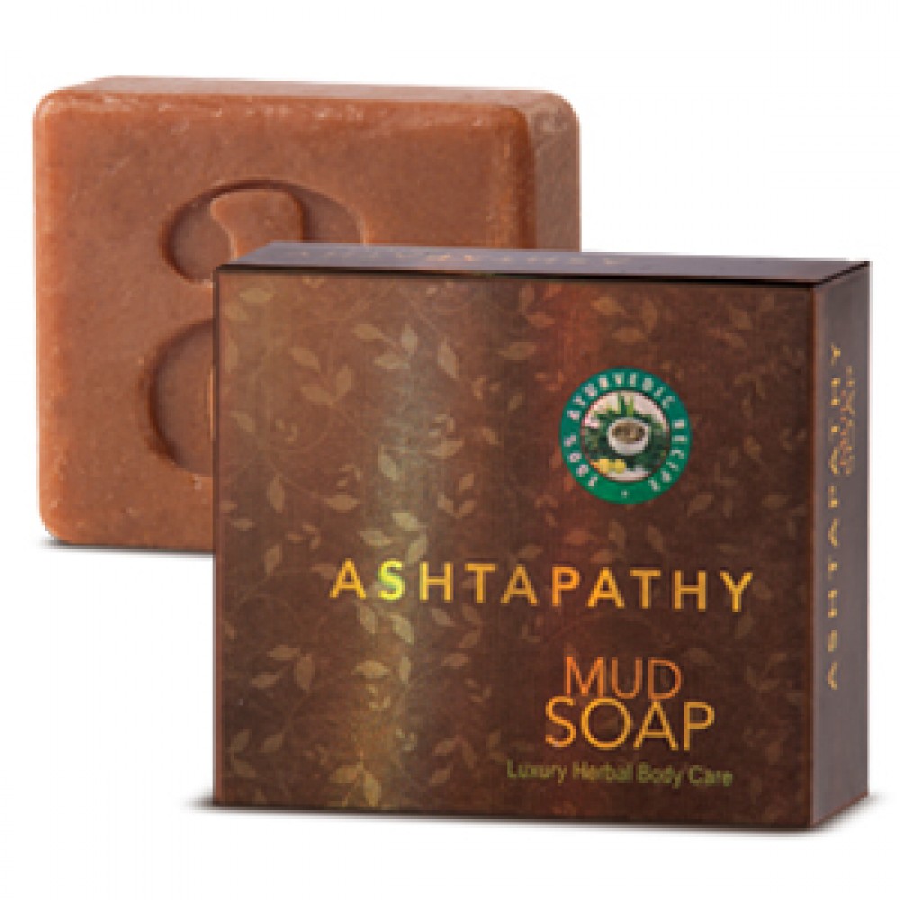 Buy Ashtapathy Mud Soap (125g): Unleash Radiant, Detoxified Skin with ...