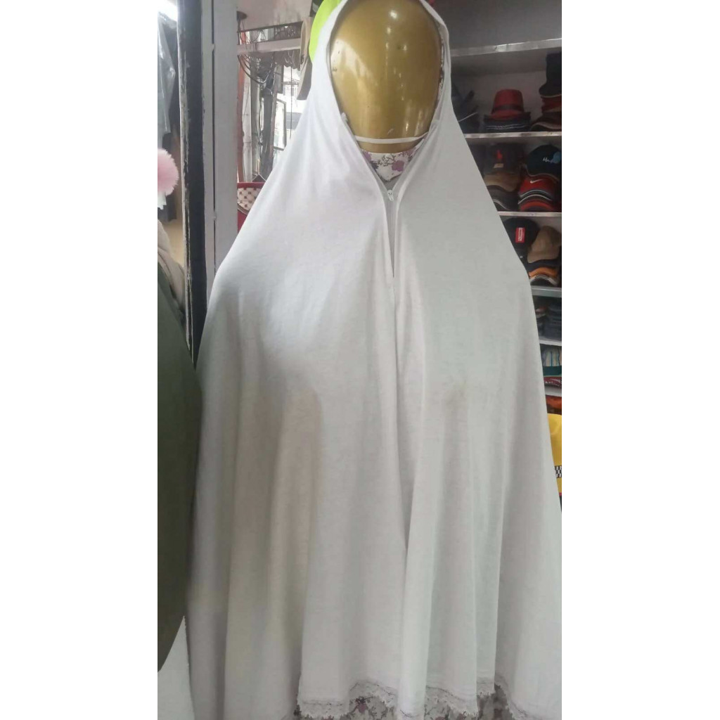 Hajj : Affordable Ladies Ahram with head cloth| Mubarak Deals