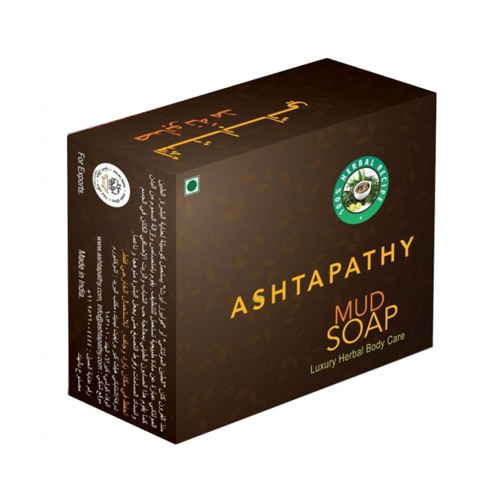 Buy Ashtapathy Mud Soap (125g): Unleash Radiant, Detoxified Skin with ...