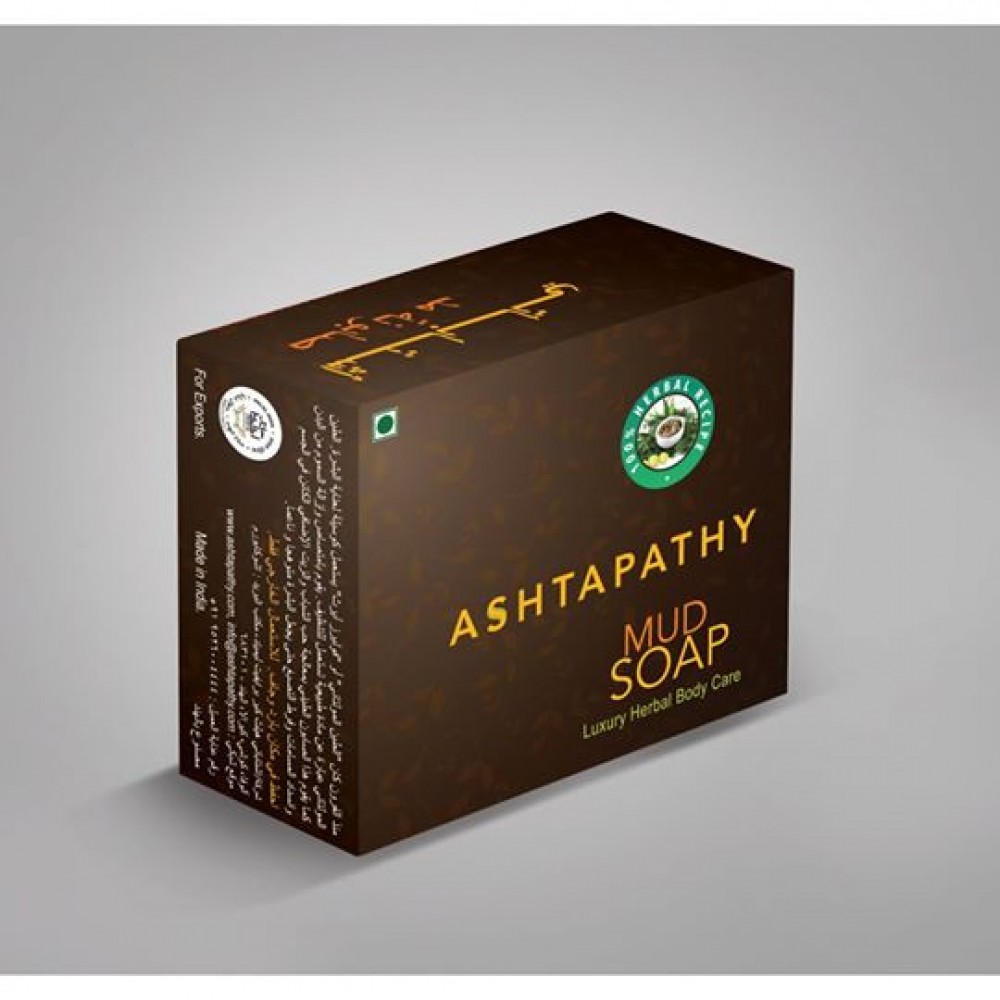 Buy Ashtapathy Mud Soap (125g): Unleash Radiant, Detoxified Skin with ...